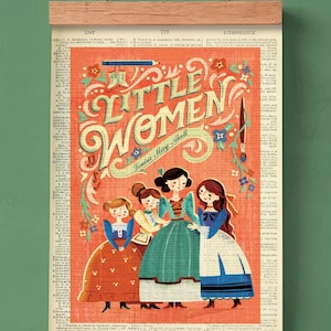 Printable Book Cover of Little Women by Louisa May Alcott, Literary ...