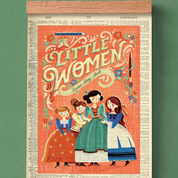 Little Women Book Poster - Etsy
