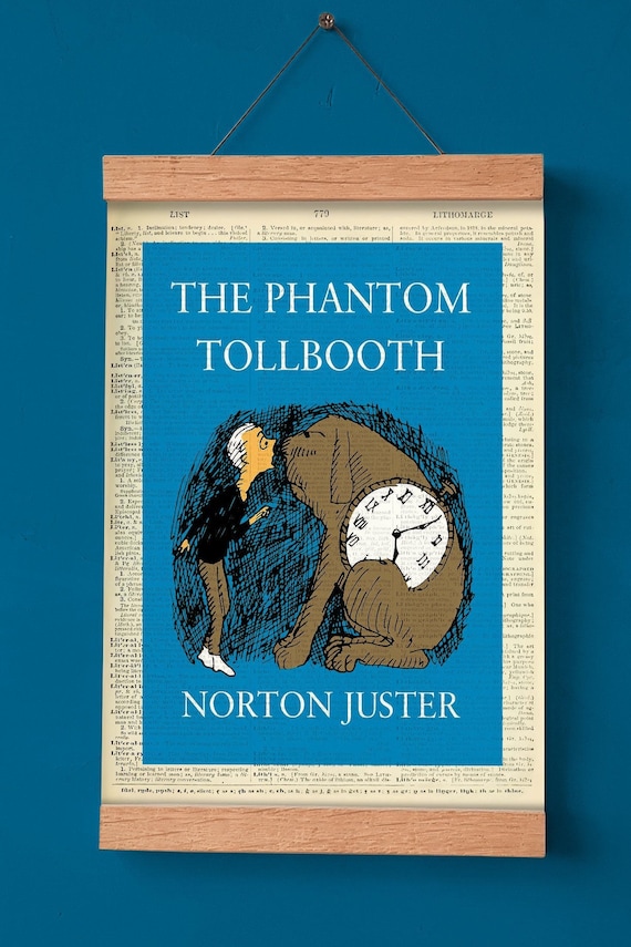 The Phantom Tollbooth by Norton Juster Printable Book Cover - Etsy