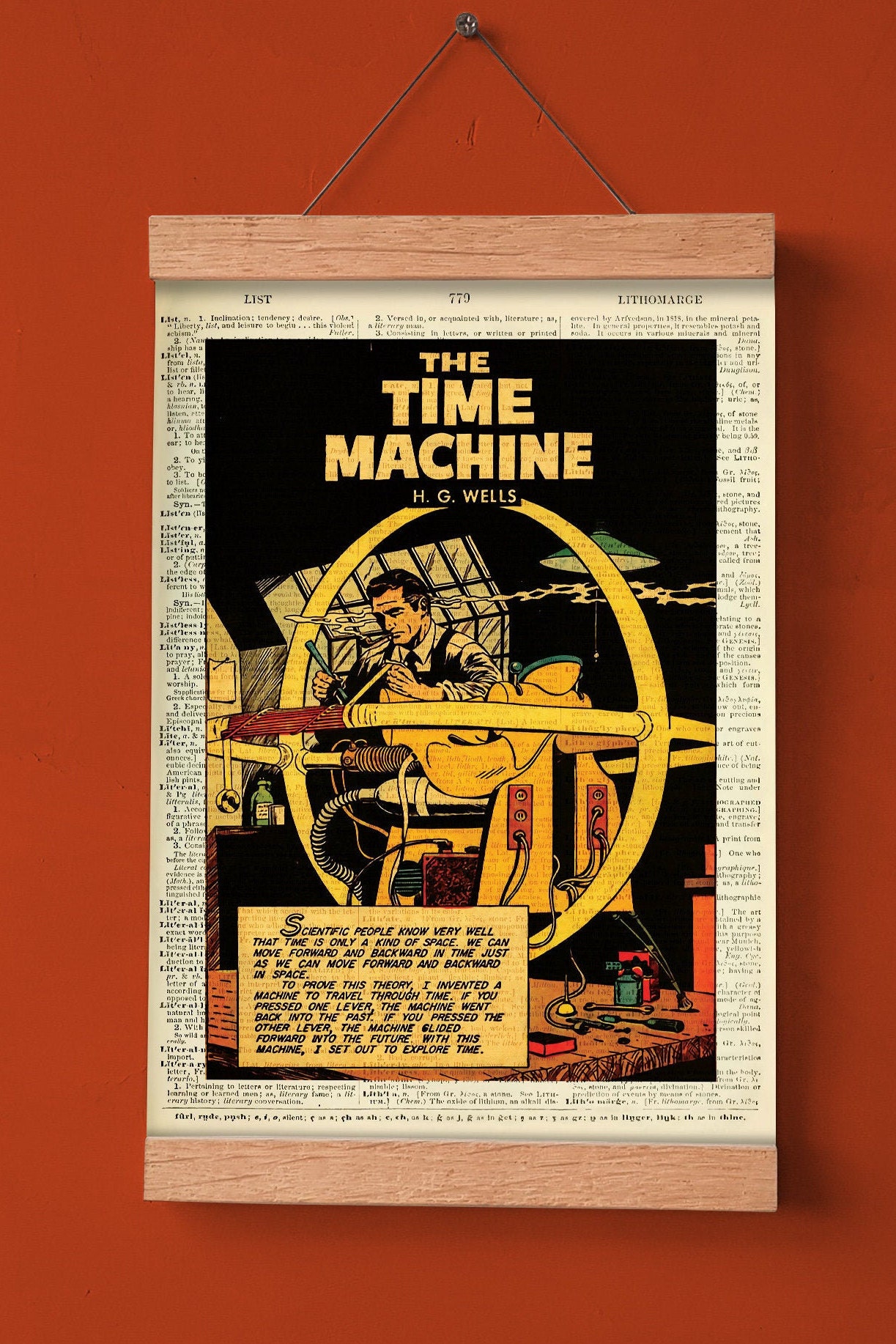The Time Machine Hg Wells Book Cover
