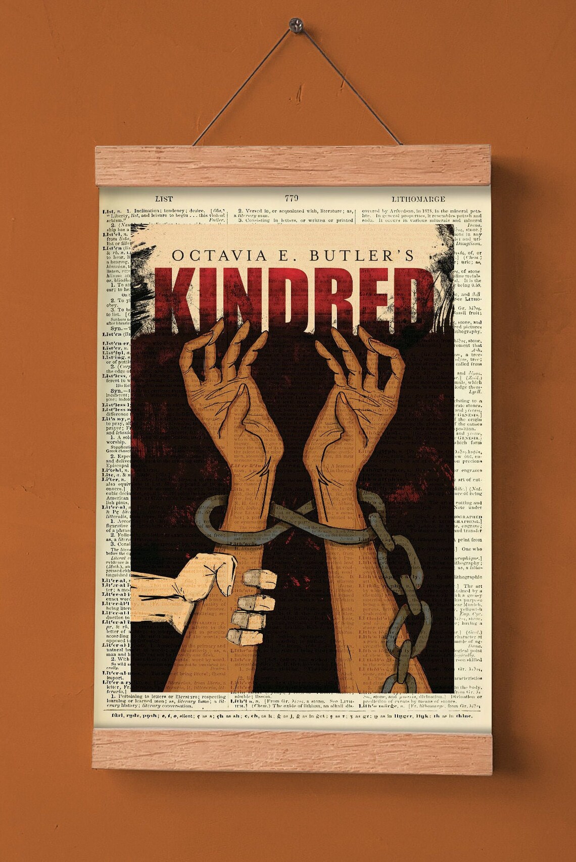 Kindred by Octavia E. Butler Printable Book Cover Literary | Etsy
