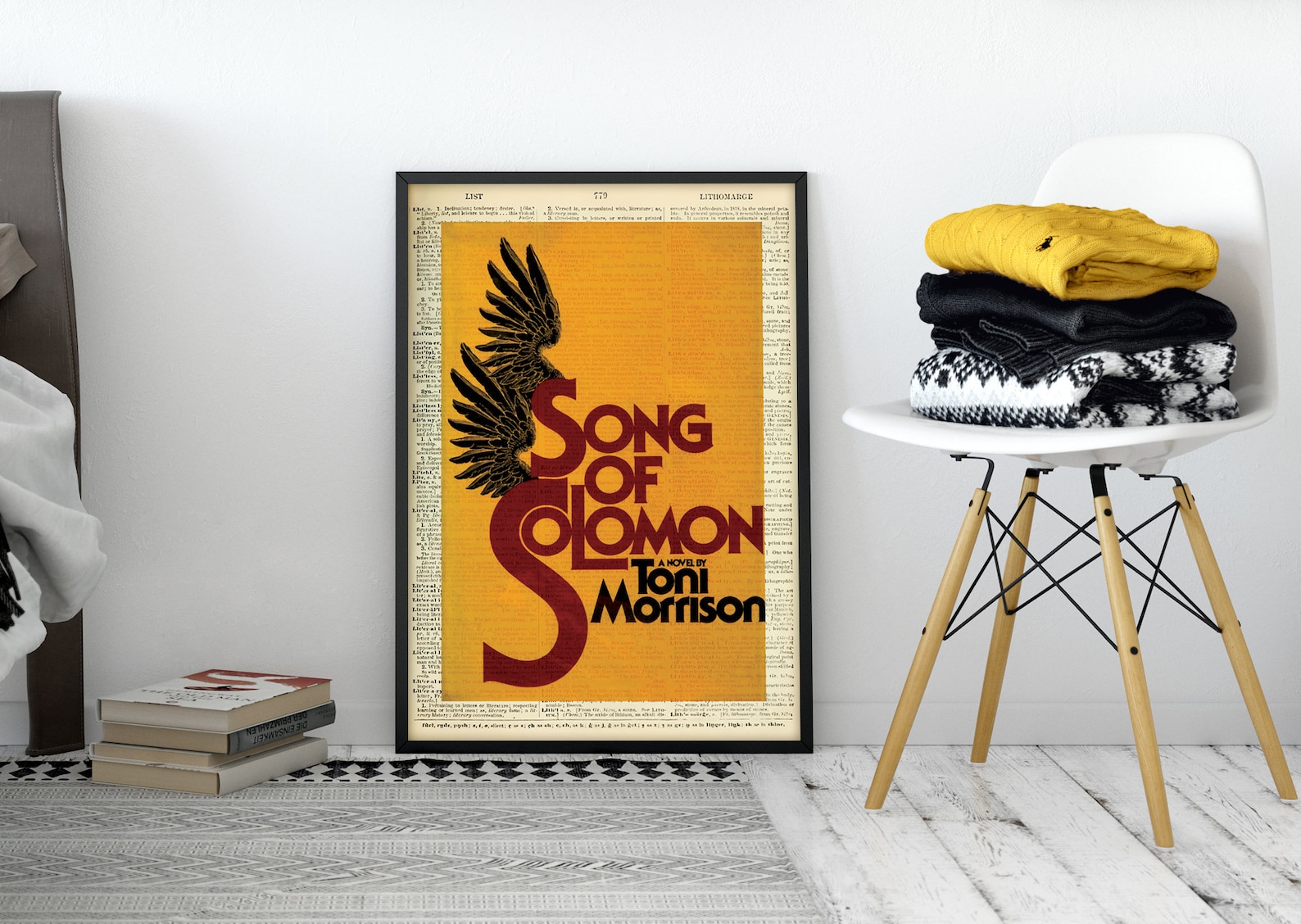 Song of Solomon by Toni Morrison, Printable Book Cover, Literary Poster ...
