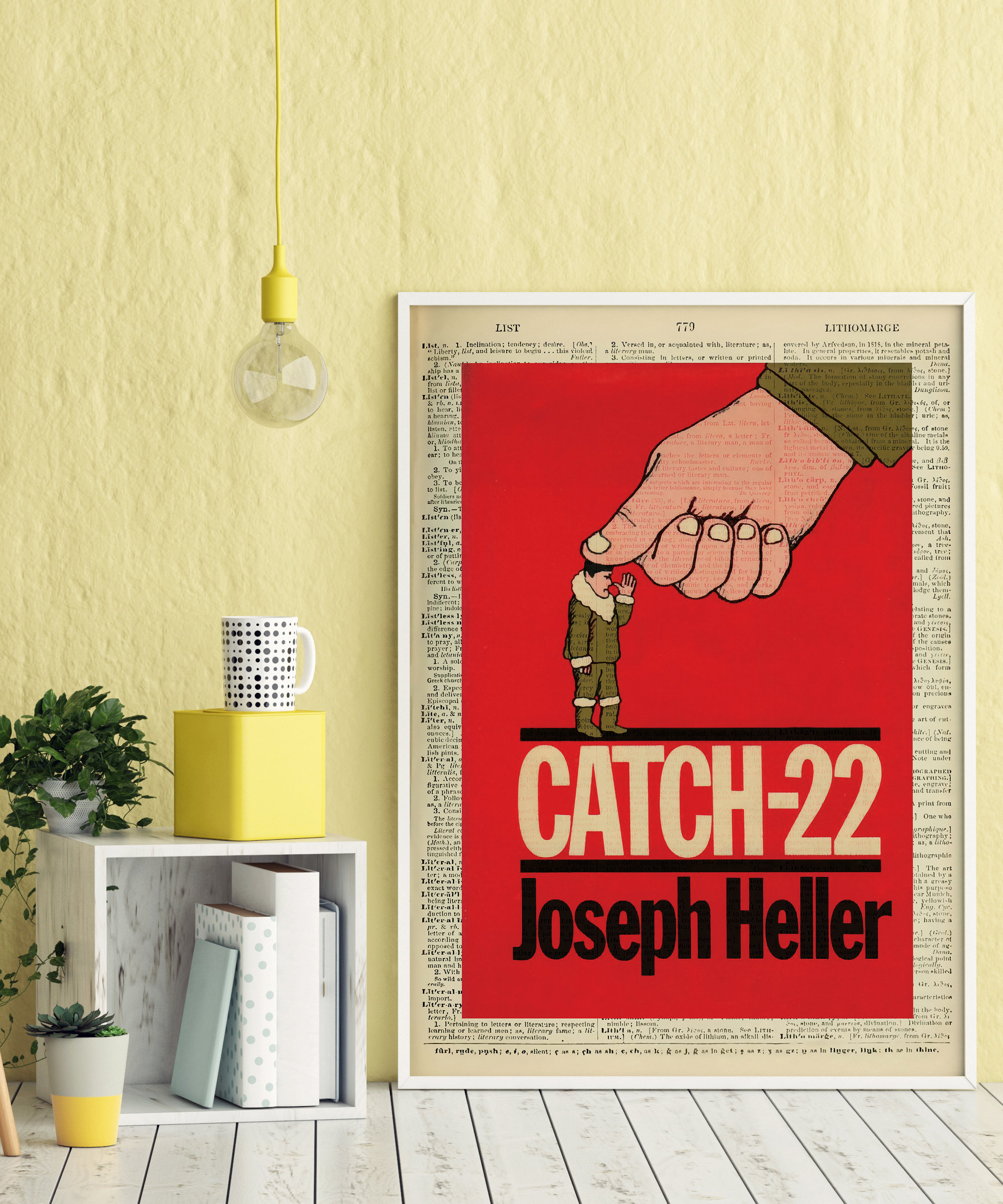 Catch-22 by Joseph Heller, Printable Book Cover, Literary Poster ...