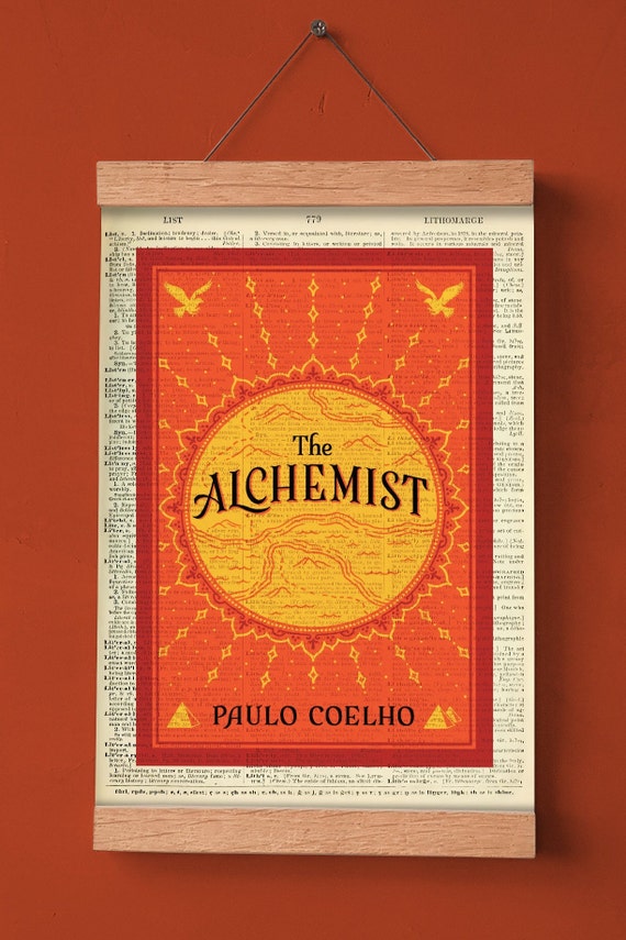 The Alchemist by Paulo Coelho Printable Book Cover Literary | Etsy