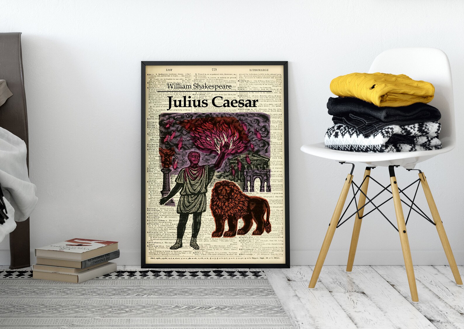 Julius Caesar by Shakespeare, Printable Poster, Classroom Library Wall ...