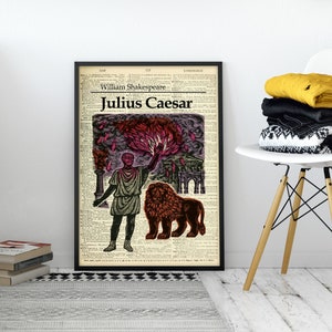 Julius Caesar by Shakespeare, Printable Poster, Classroom Library Wall ...