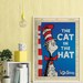 The Cat in the Hat by Dr.seuss, Printable Book Cover, Literary Poster ...