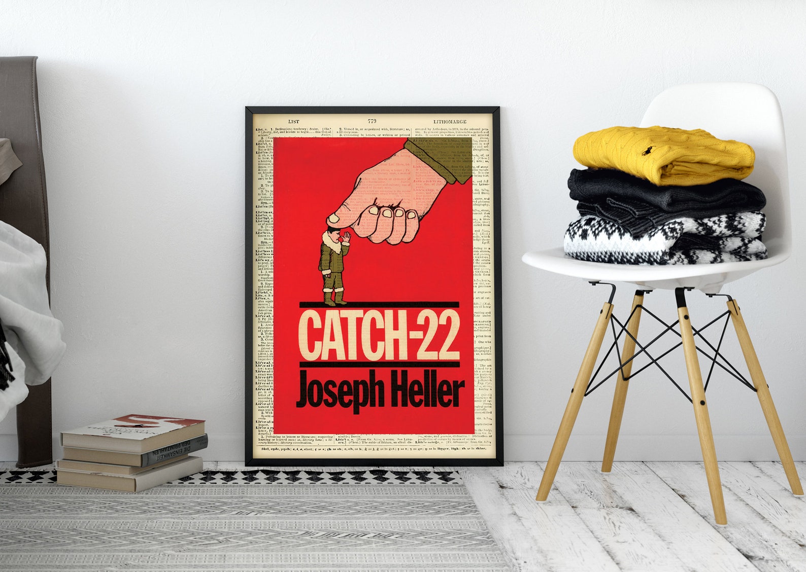 Catch-22 by Joseph Heller, Printable Book Cover, Literary Poster ...
