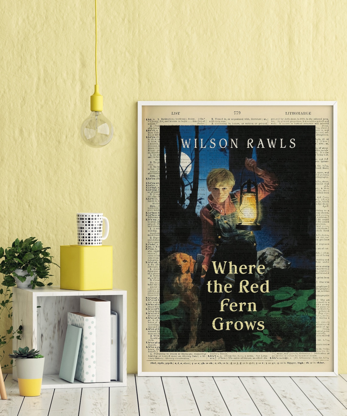 Printable Book Cover of Where the Red Fern Grows by Wilson Rawls ...