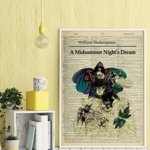A Midsummer Night's Dream by Shakespeare, Printable Poster, Classroom ...