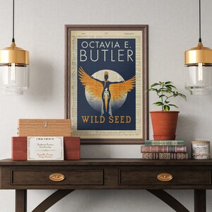 Wild Seed by Octavia E. Butler, Printable Book Cover, Literary Poster ...