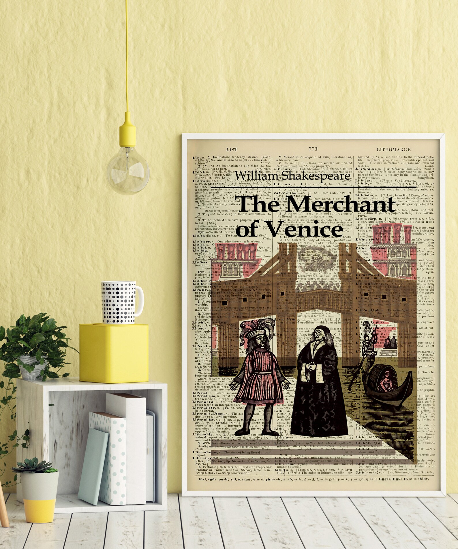 The Merchant of Venice de Shakespeare, Printable Poster, Classroom Wall ...