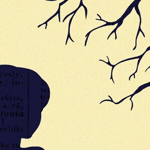 Jane Eyre Print, Charlotte Bronte Poster, Printablebook Cover, Literary ...