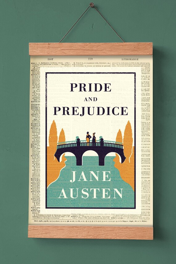 Pride And Prejudice Book Poster
