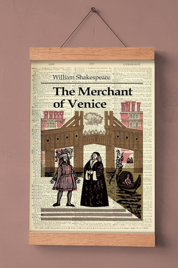 The Merchant of Venice by Shakespeare Printable Poster | Etsy Australia