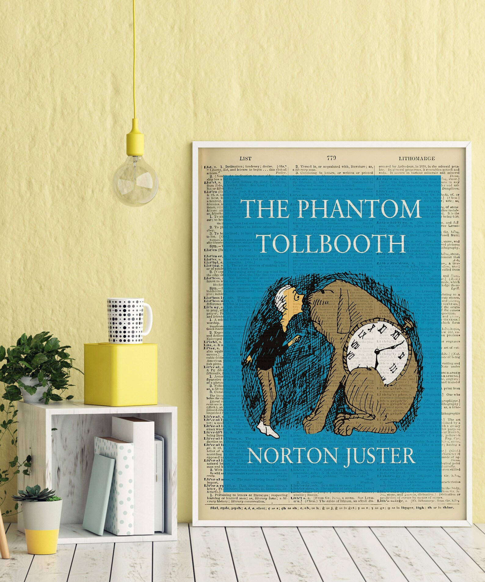 The Phantom Tollbooth by Norton Juster Printable Book Cover | Etsy