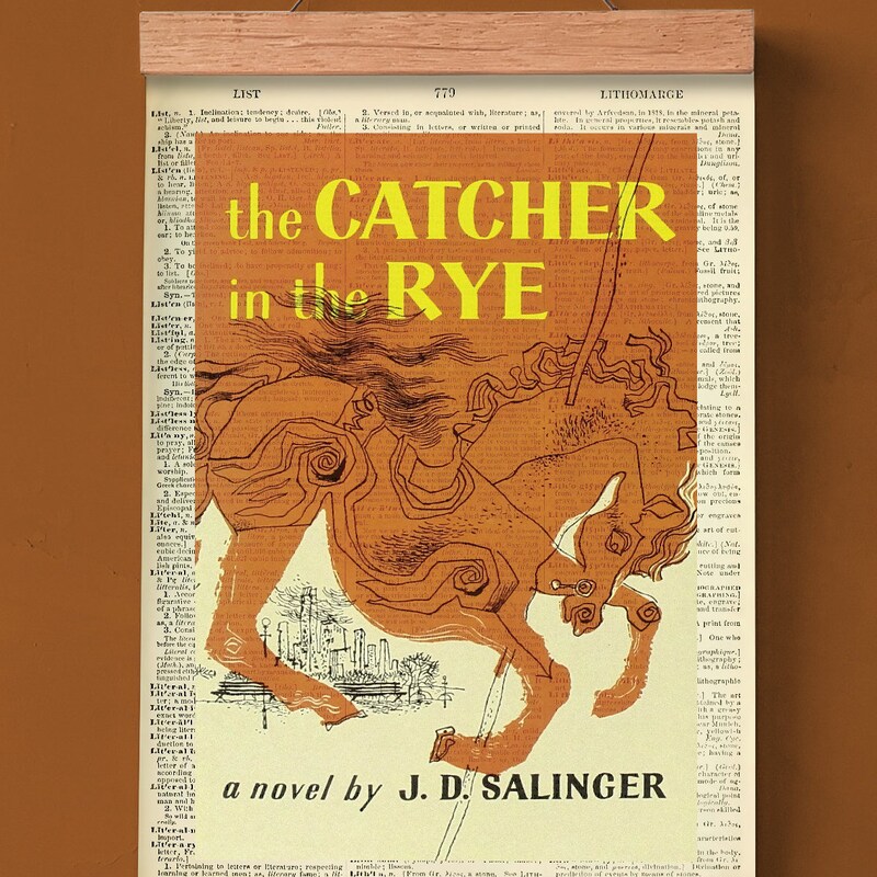 Catcher in the Rye Cover Art - Etsy