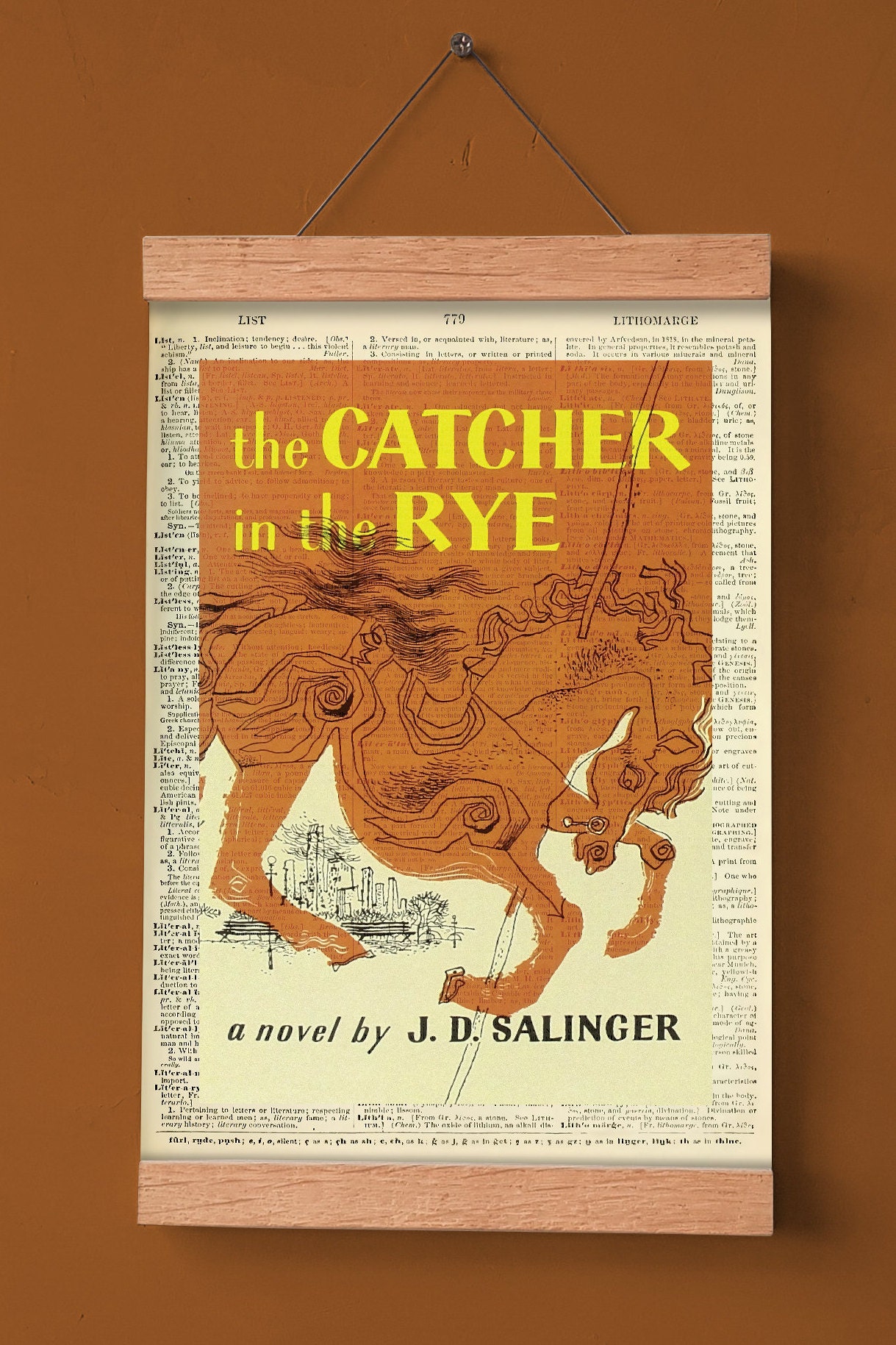 The Catcher in the Rye by J. D. Salinger Printable Book - Etsy