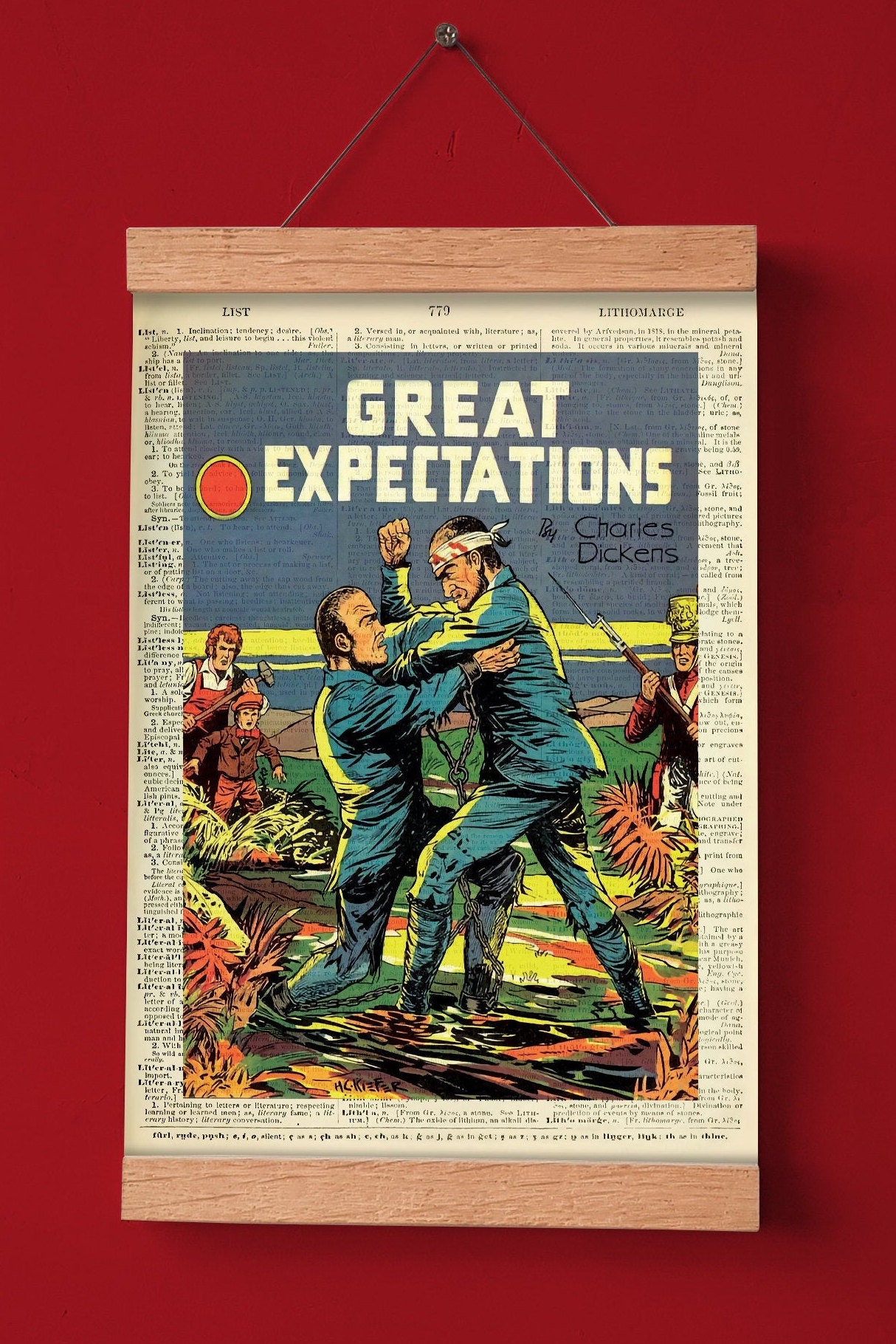 Great Expectations by Charles Dickens Printable Book Cover | Etsy