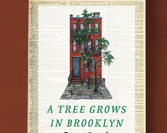 A Tree Grows in Brooklyn ( Betty Smith ) Canvas Art Print - Etsy