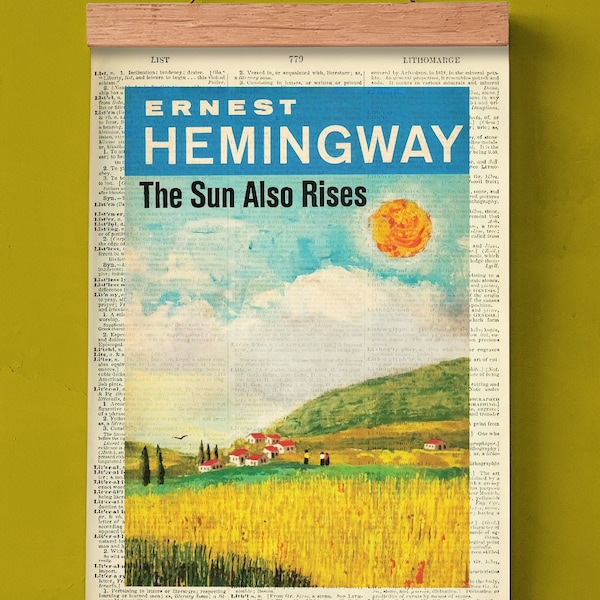 The Sun Also Rises - Etsy