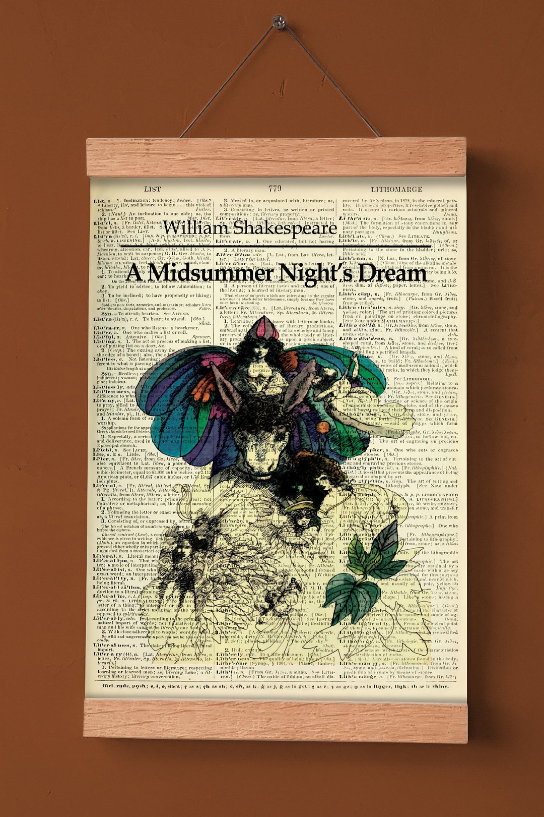 A Midsummer Night's Dream by Shakespeare, Printable Poster, Classroom ...