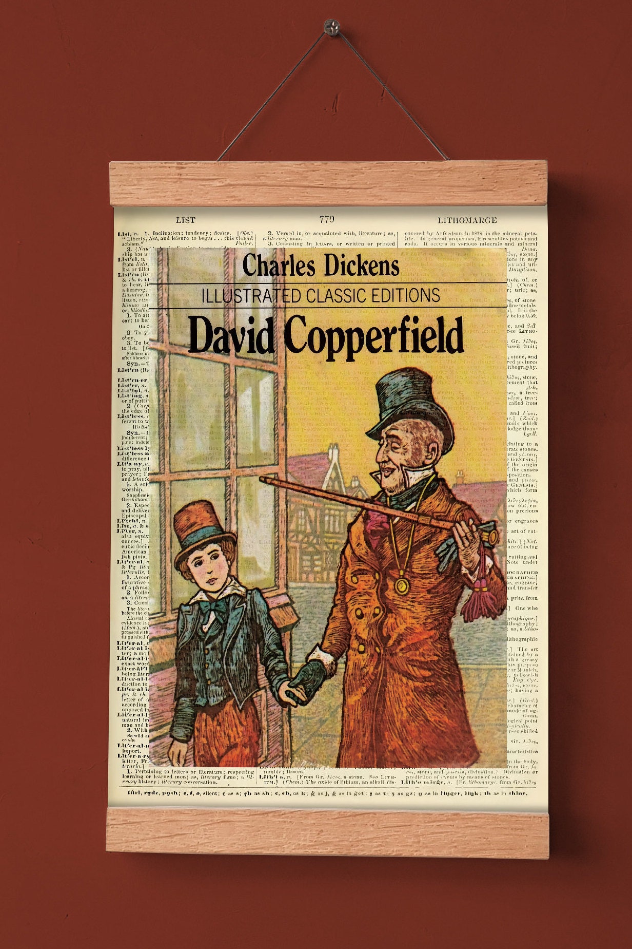 David Copperfield by Charles Dickens Printable Book Cover - Etsy Singapore