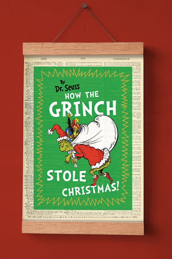 How The Grinch Stole Christmas Poster