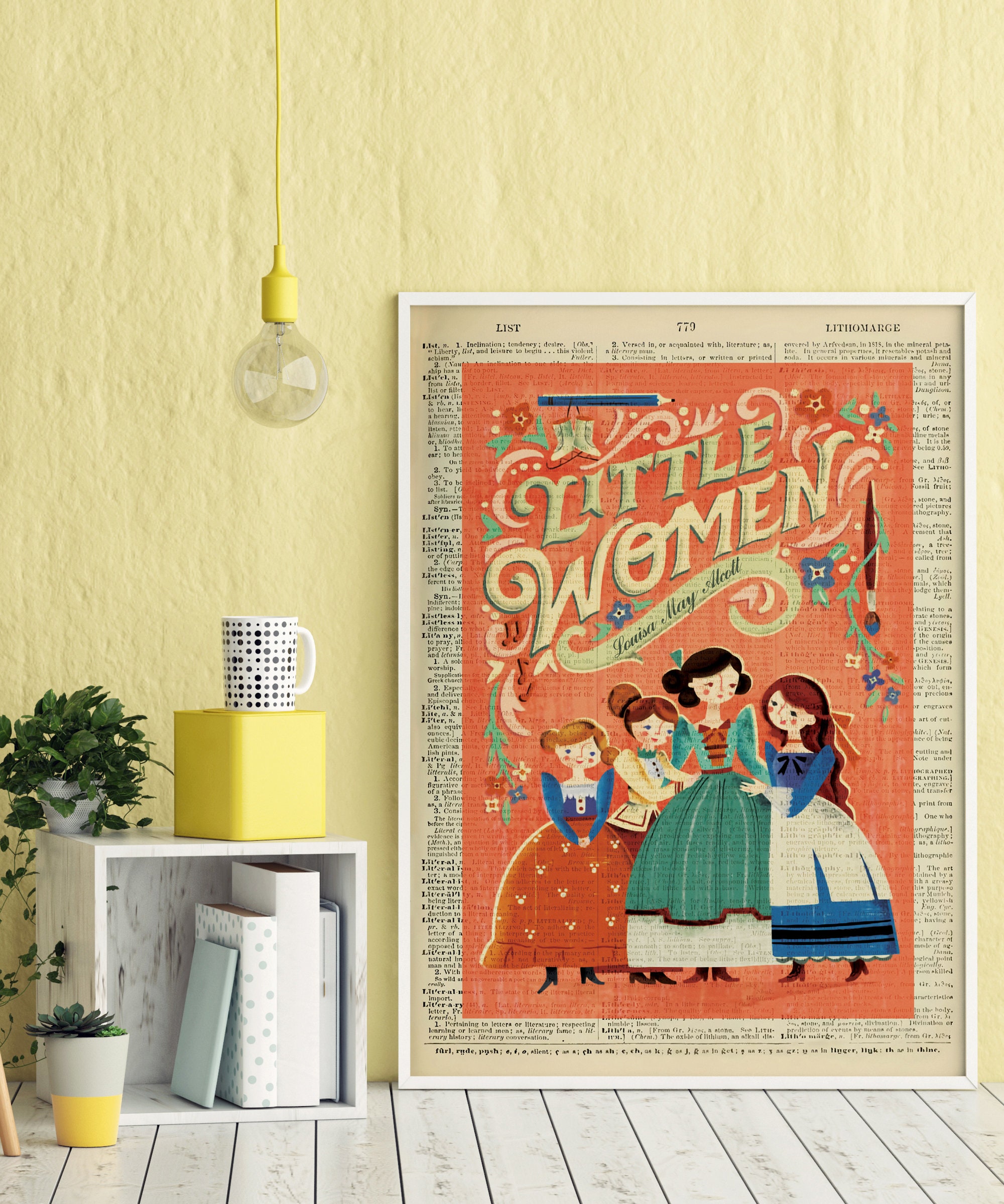 Printable Book Cover of Little Women by Louisa May Alcott, Literary ...
