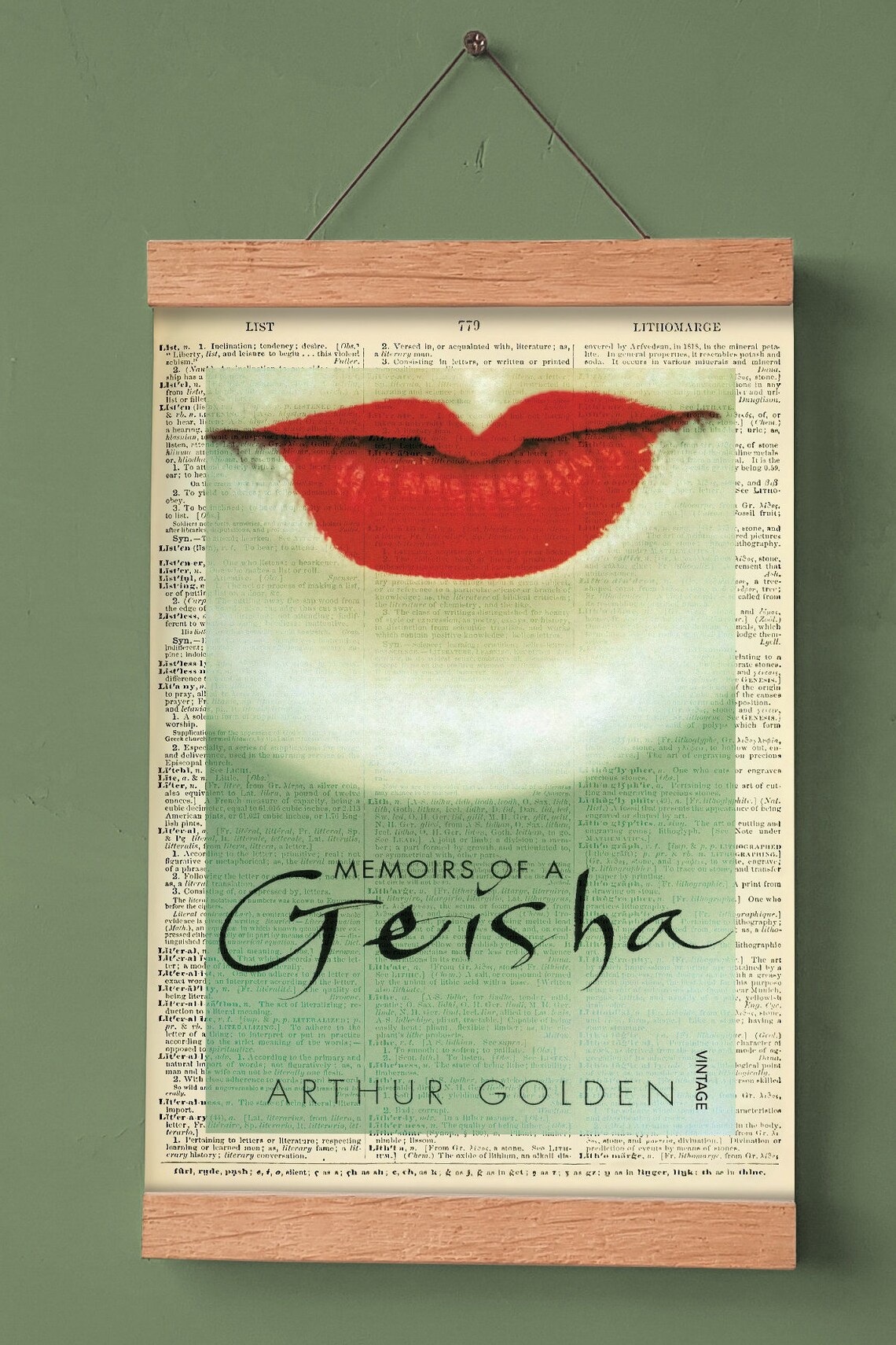 Memoirs of A Geisha by Arthur Golden Printable Book Cover - Etsy