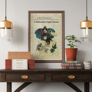 A Midsummer Night's Dream by Shakespeare, Printable Poster, Classroom ...