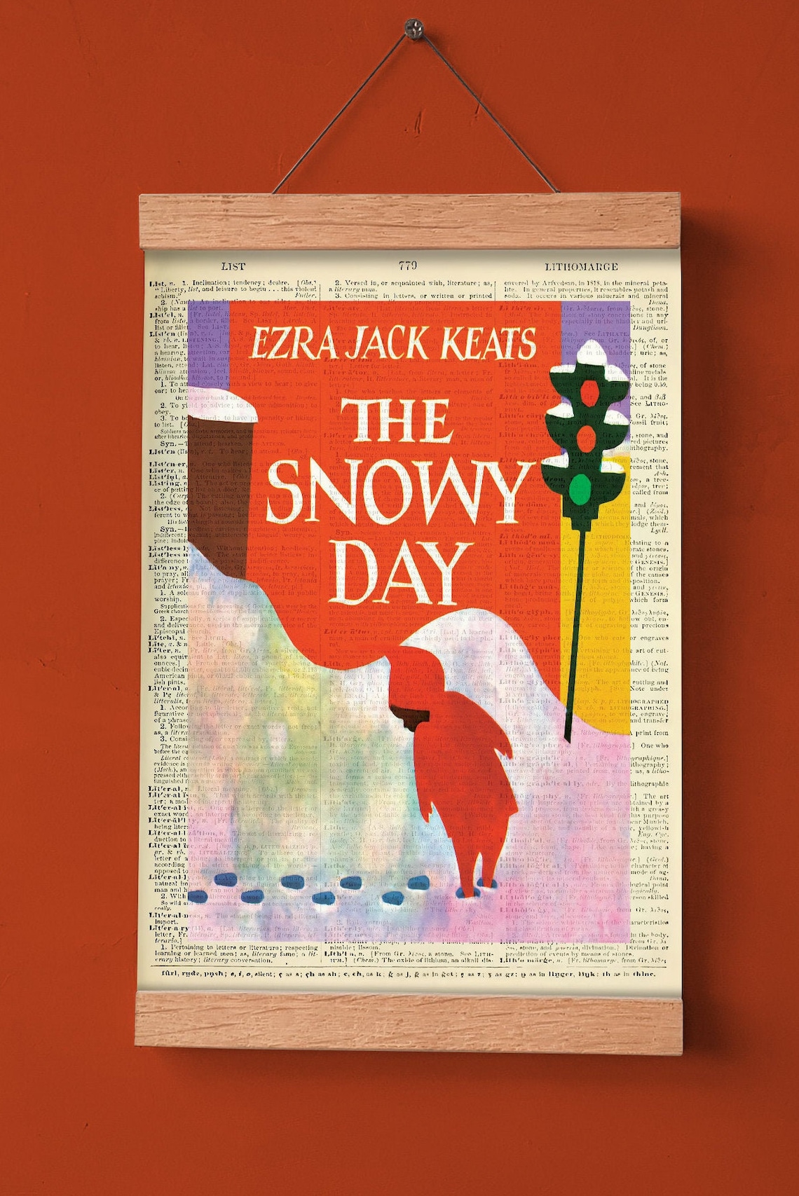 The Snowy Day by Ezra Jack Keats Printable Book Cover - Etsy UK
