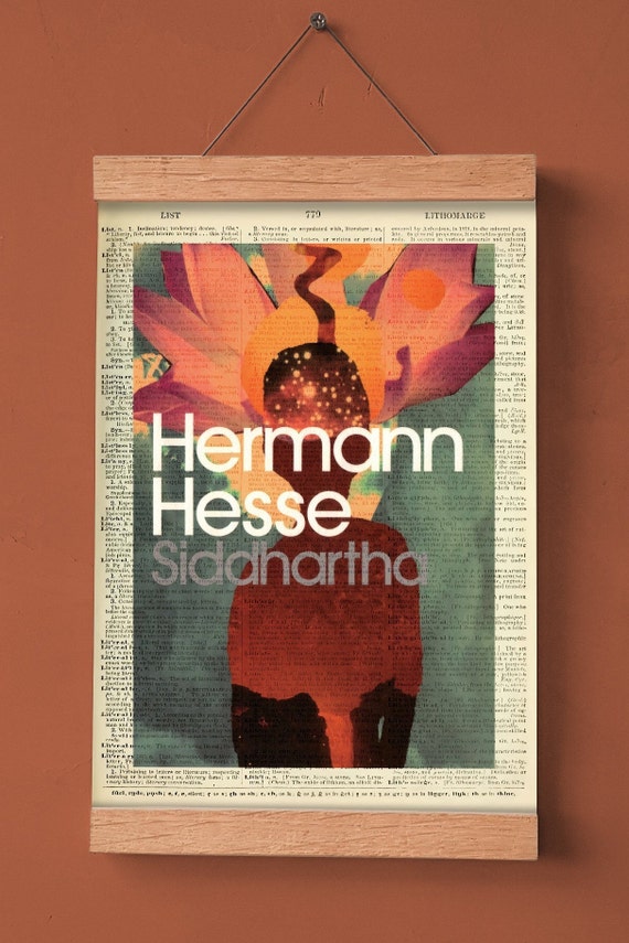 Siddhartha by Hermann Hesse Printable Book Cover Literary | Etsy