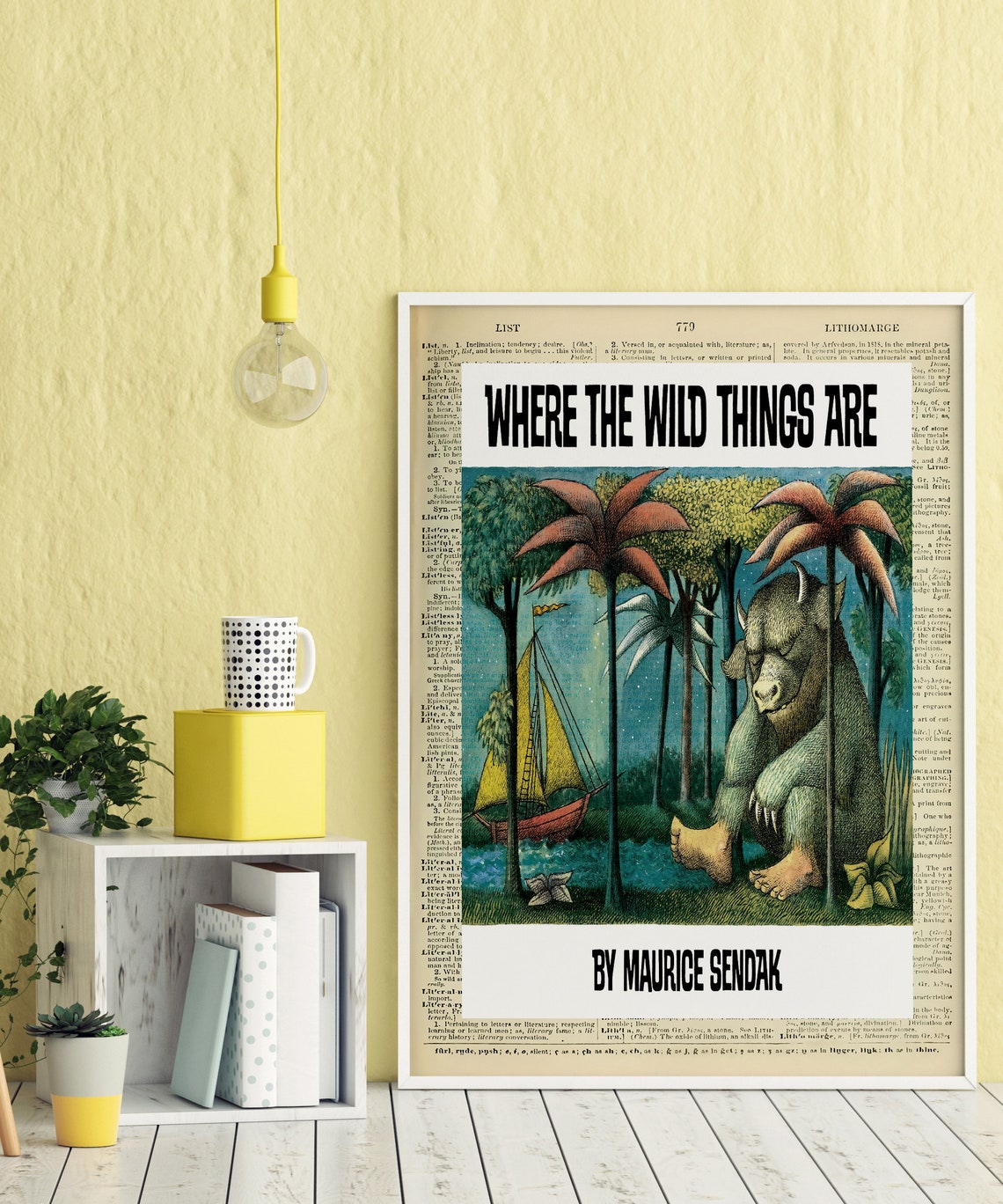 Where the Wild Things Are by Maurice Sendak Printable Book | Etsy