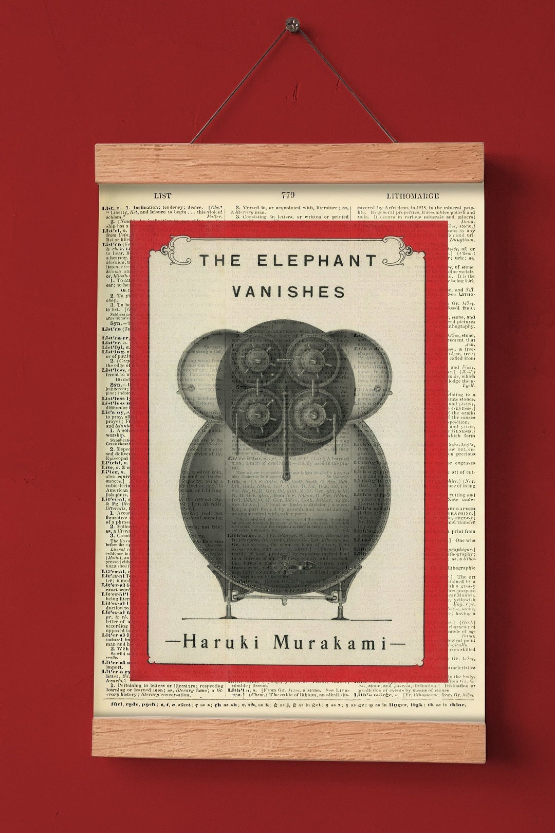 The Elephant Vanishes by Haruki Murakami, Printable Book Cover ...