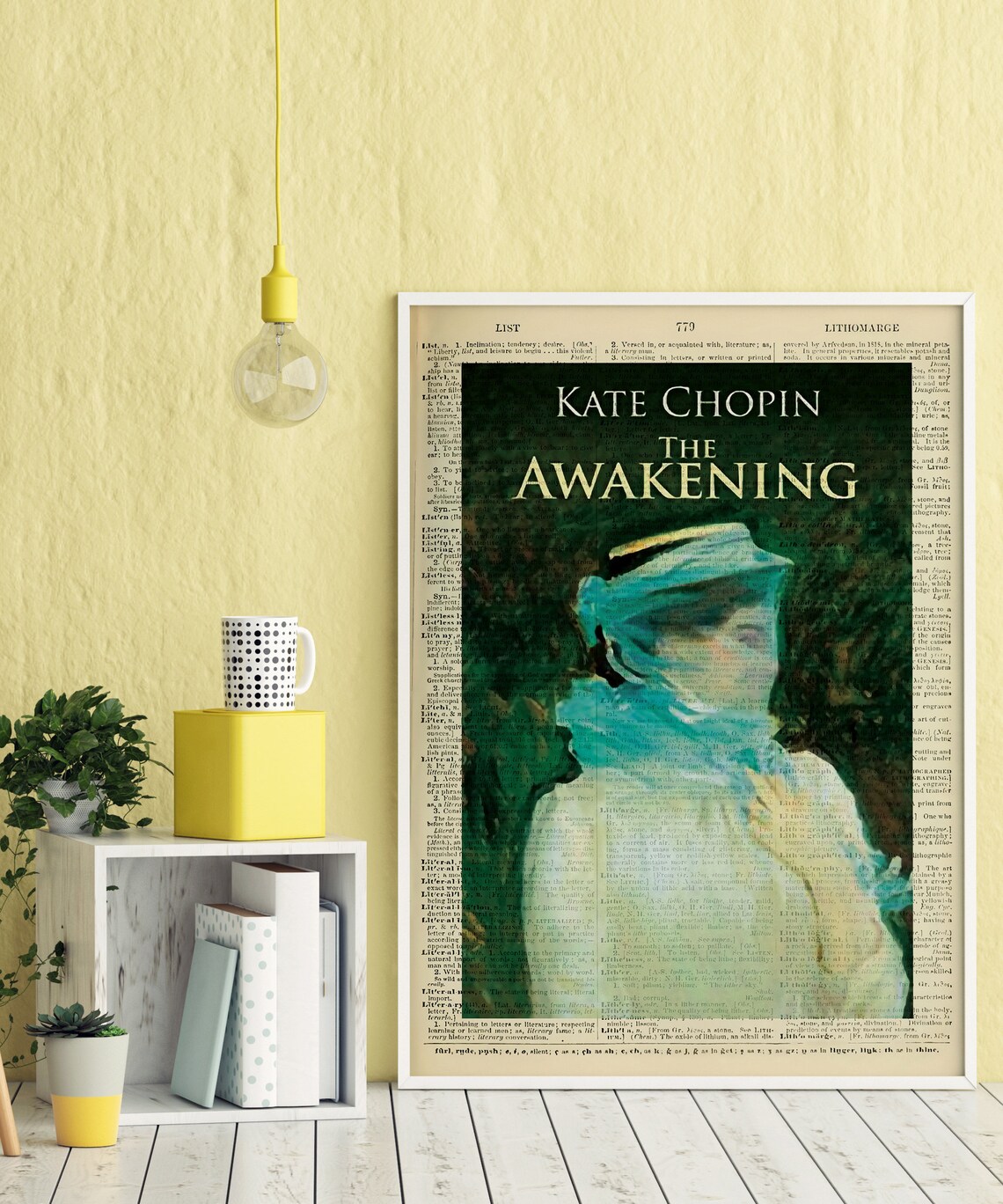 The Awakening by Kate Chopin, Printable Book Cover, Literary Poster ...