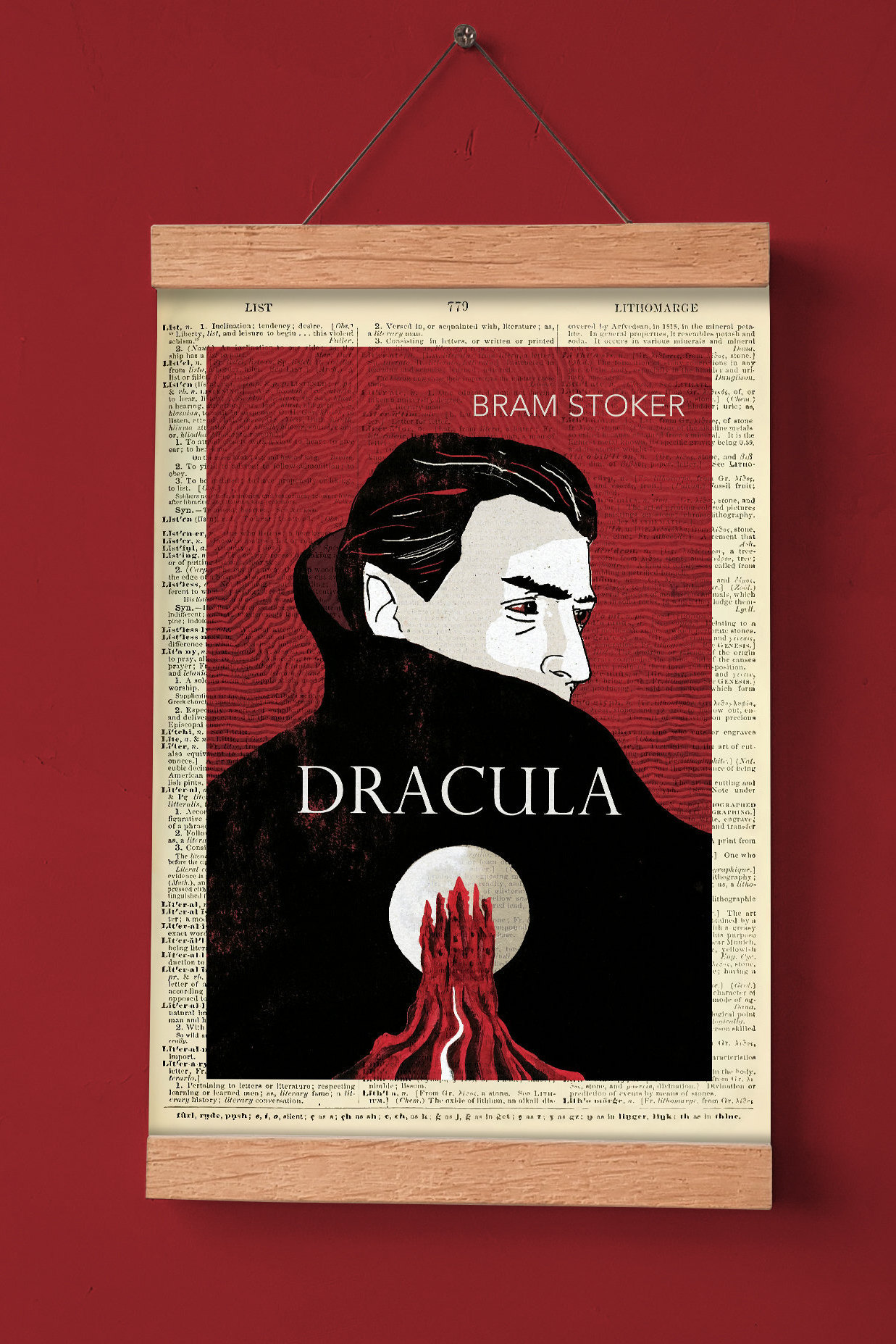 Portada Del Libro De Drácula Original