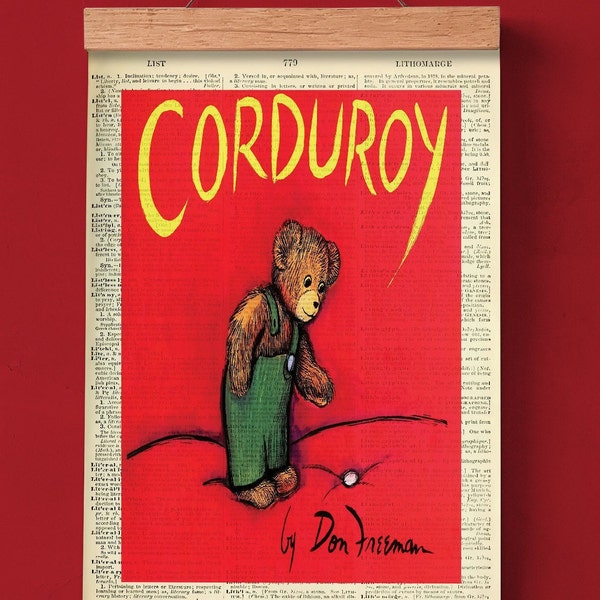 Corduroy Bear - Etsy