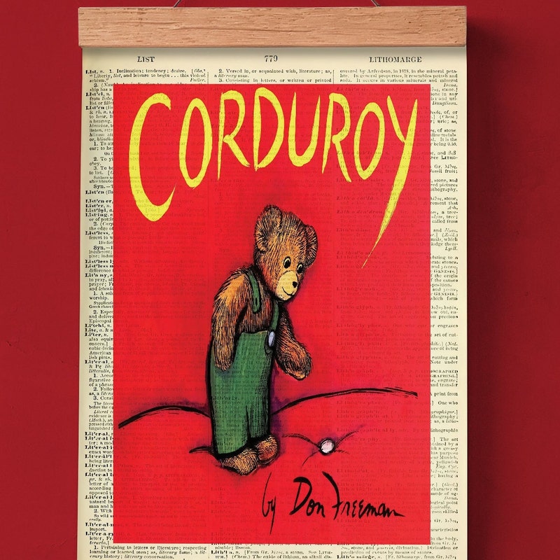 Corduroy Bear - Etsy