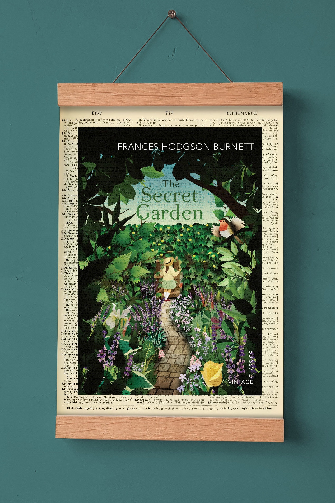 Printable Book Cover of the Secret Garden by Frances Hodgson Burnett ...