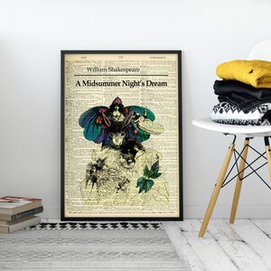 A Midsummer Night's Dream by Shakespeare, Printable Poster, Classroom ...