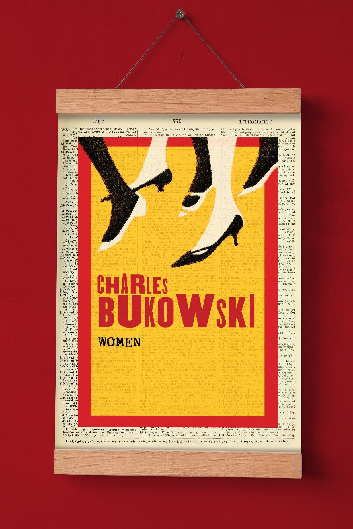 Printable Book Cover of Women by Charles Bukowski Literary - Etsy UK