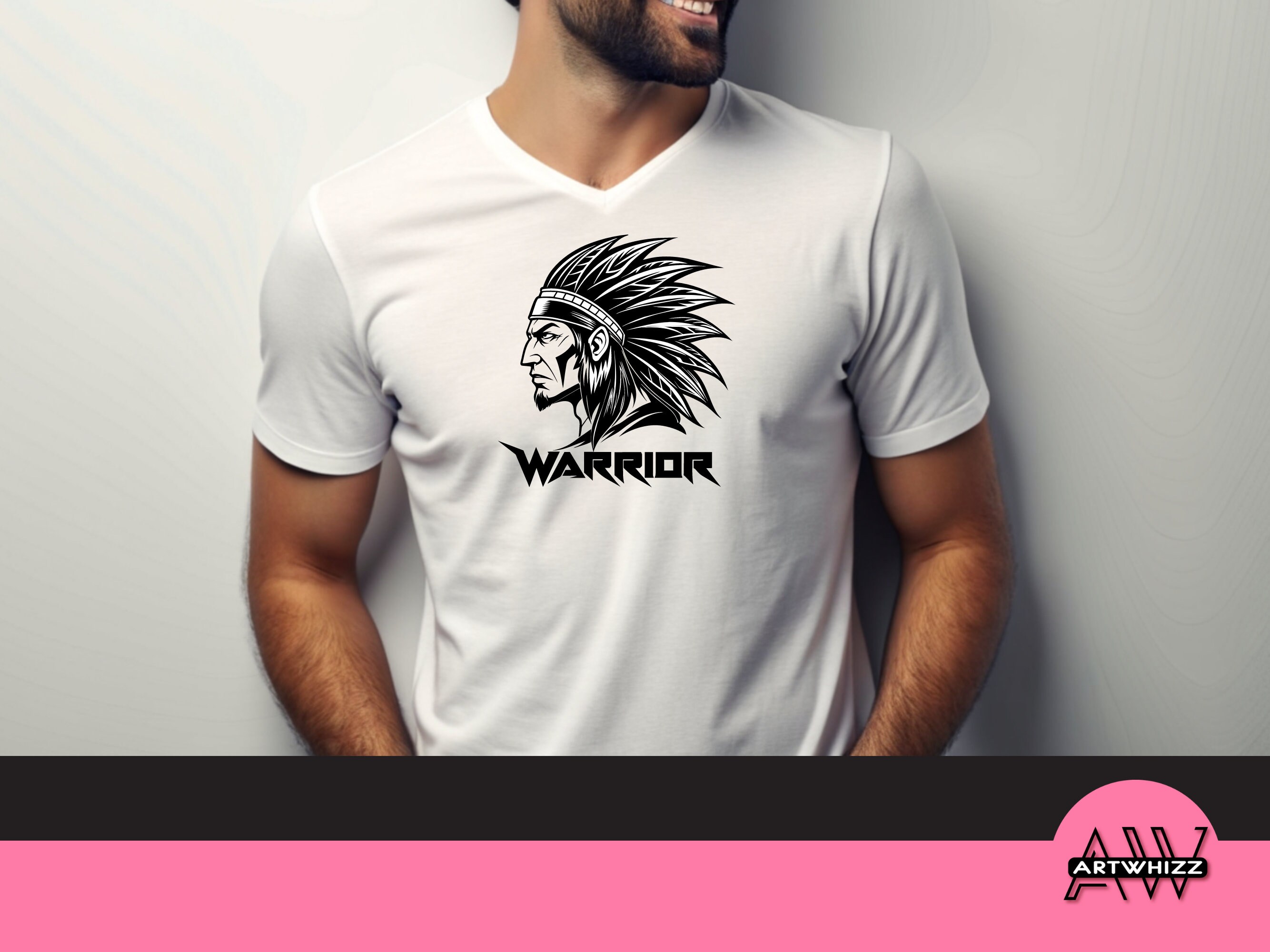 Warrior SVG, Warrior Mascot Logo SVG Silhouette Vector Clipart Svg for ...