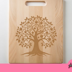 Apple Tree SVG, Tree PNG, Svg Cut File, Svg for Tshirts, Cricut File ...