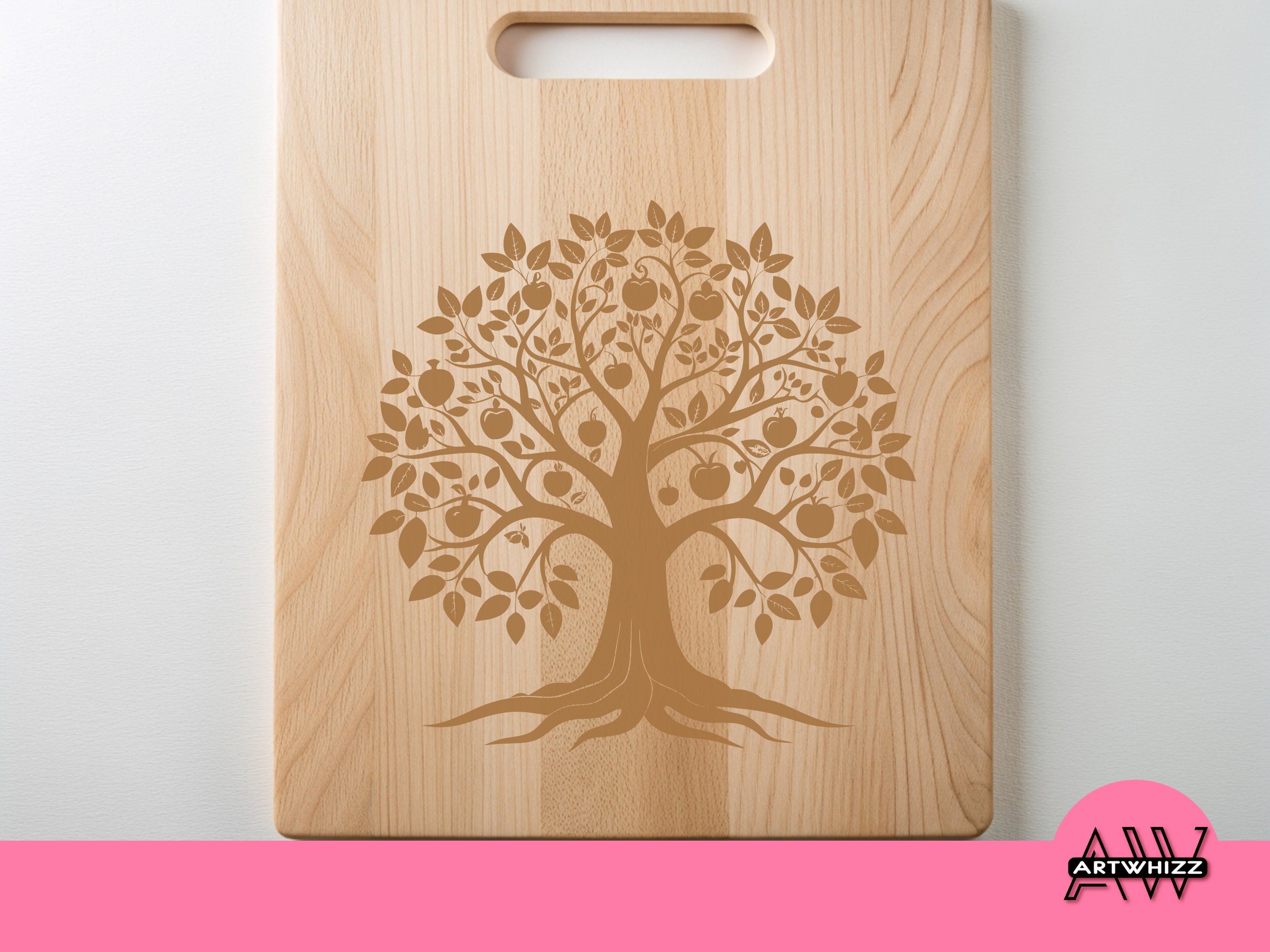 Apple Tree SVG, Tree PNG, Svg Cut File, Svg for Tshirts, Cricut File ...