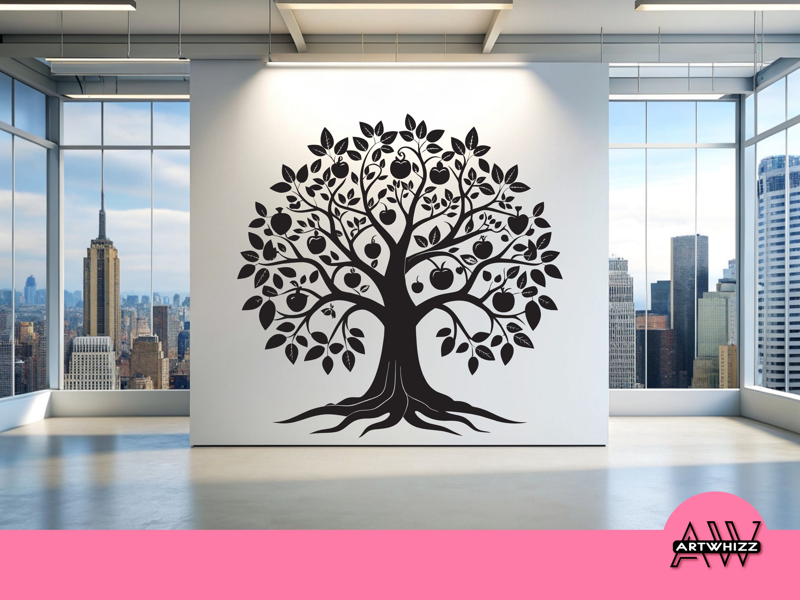 Apple Tree SVG, Tree PNG, Svg Cut File, Svg for Tshirts, Cricut File ...