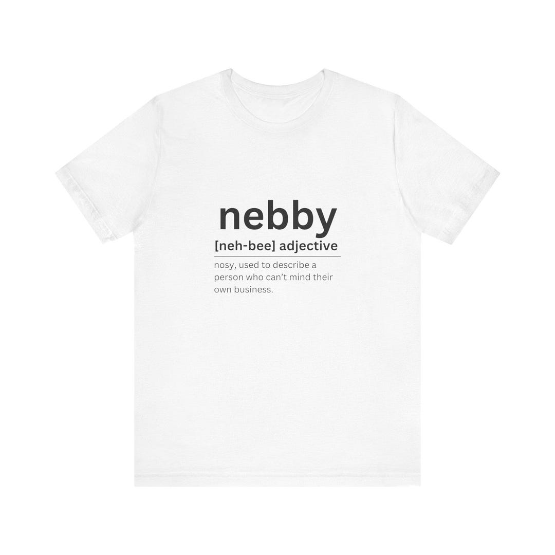 Nebby Yinzer Pittsburghese Pittsburgh Shirt - Etsy