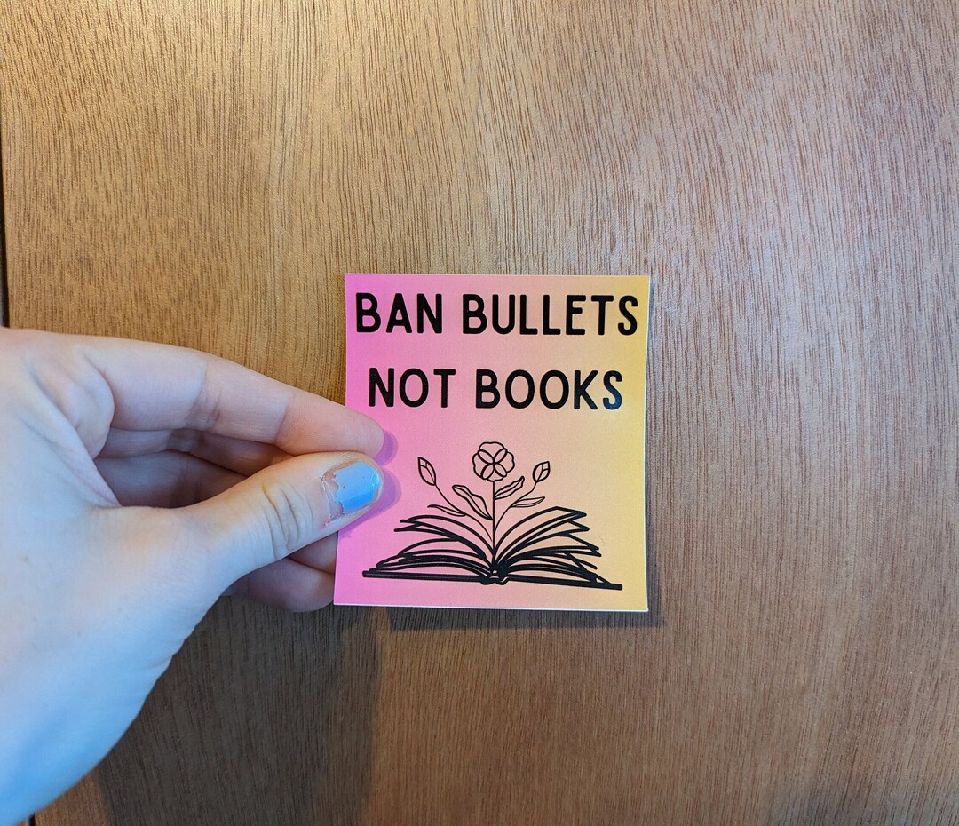 Ban Bullets Not Books - Etsy