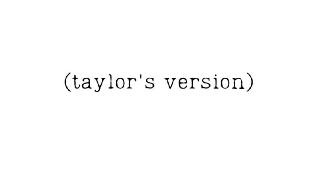 Taylor's Version Taylor Swift Decal - Etsy