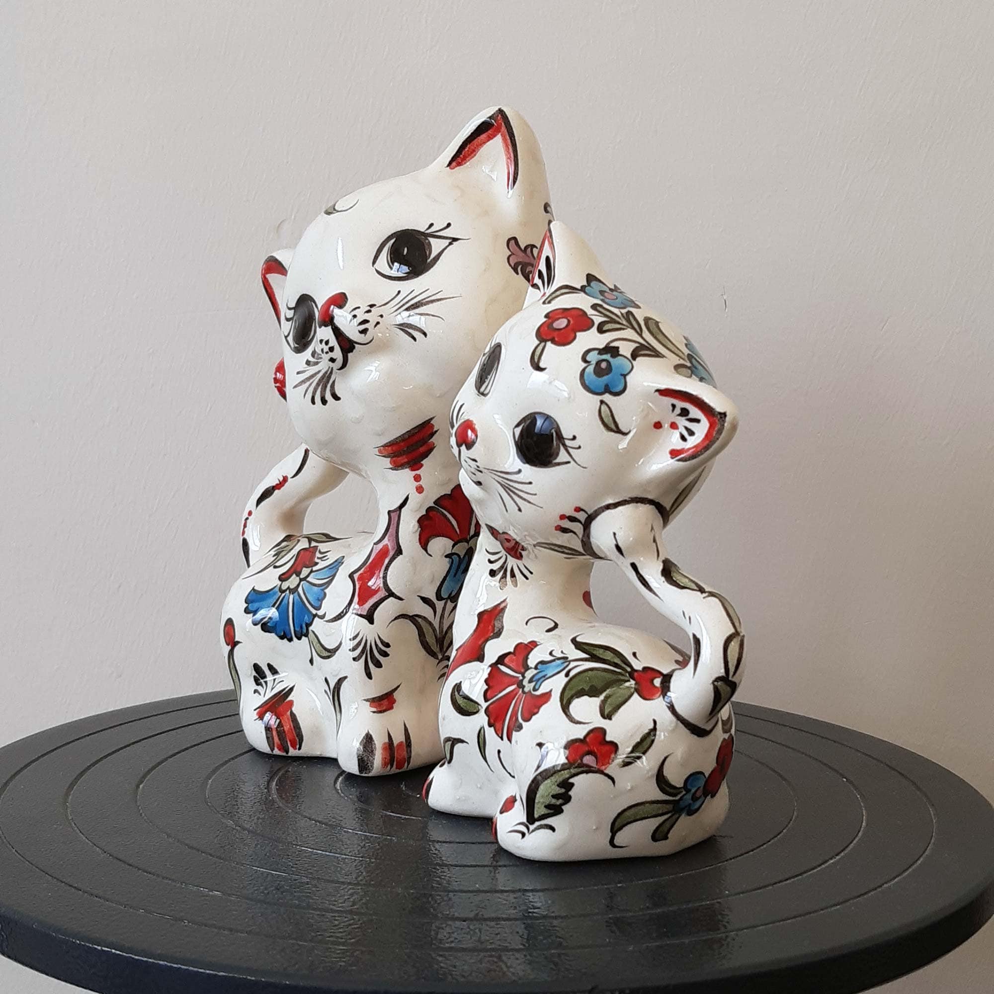 Handmade Ceramic Cat Figurine Lover Cats Mothers Day Gift | Etsy